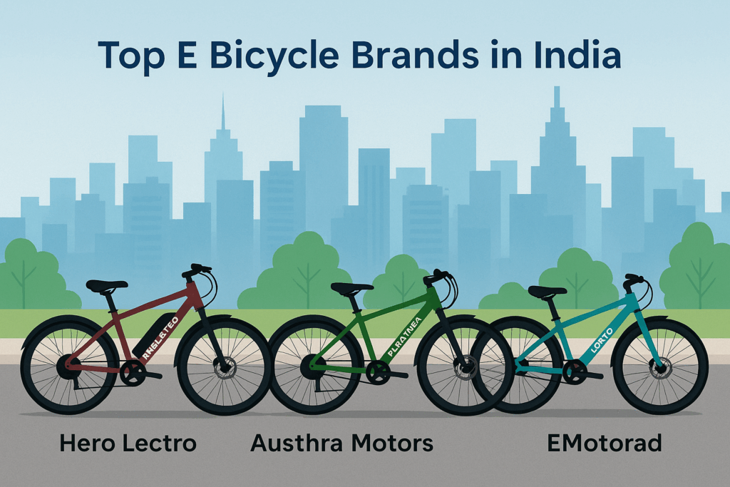 Top E Bicycle Brands in India: Smart Urban Travel or Just a Trend ...